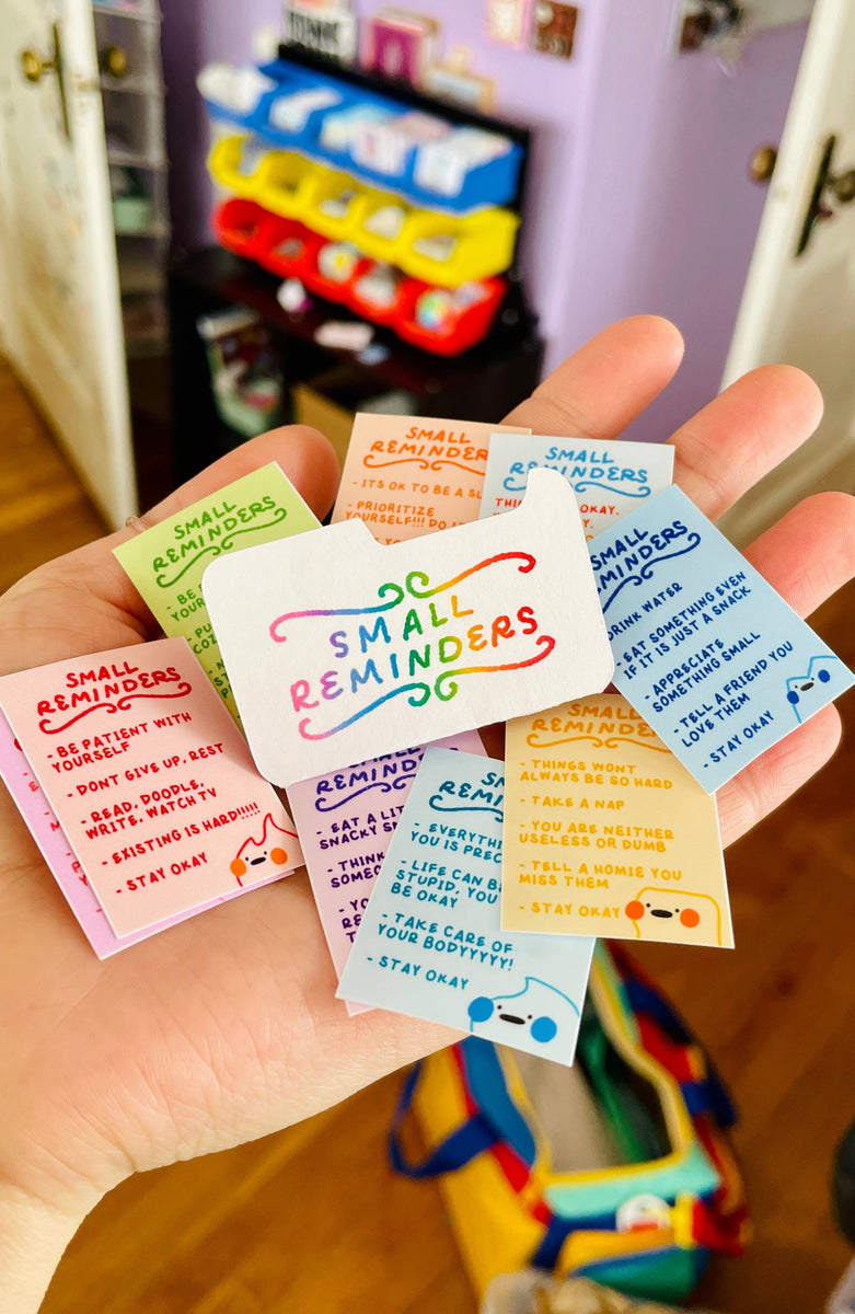 Small Reminders Mini Prints or Stickers