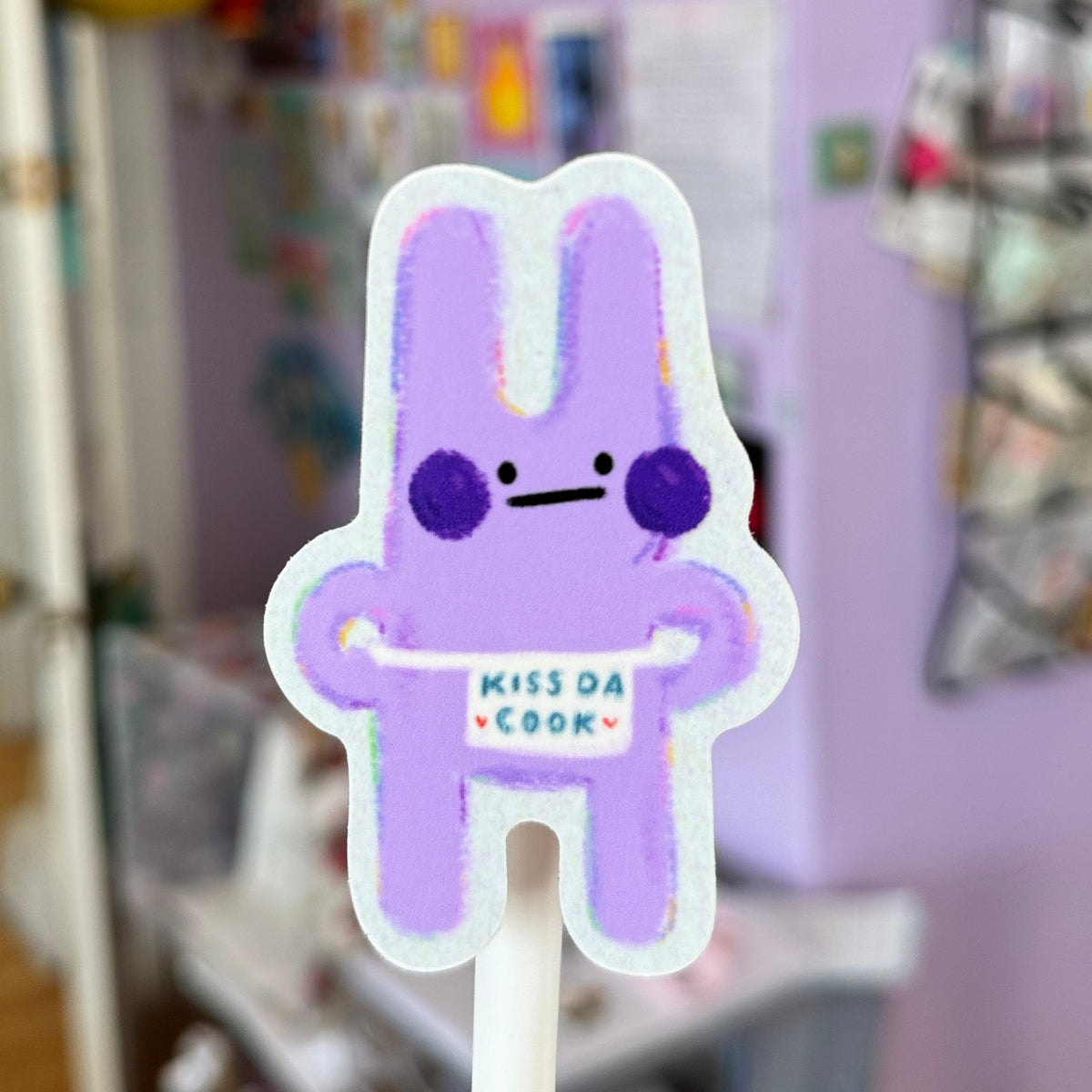 kiss da cook (wink's da cook) sticker – Stay Okay Studio